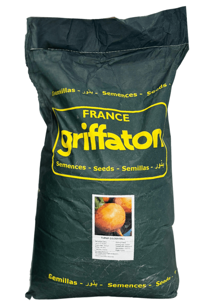 turnip(shalgam) Golden Ball 20kg bag Griffaton France - Green Gold Agri ...